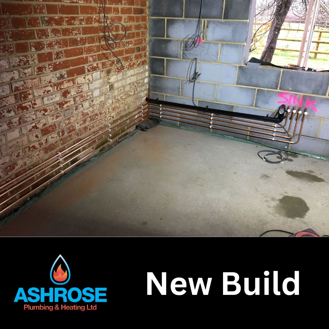 New Build Plumbing | Bracknell | Ashrose Plumbing & Heating
